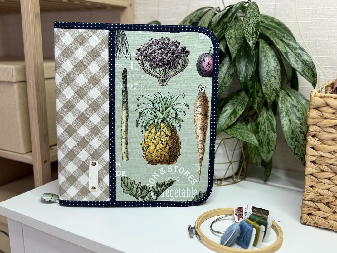 Large Capacity Folder Organizer With Zipper, for Storing Embroidery ...