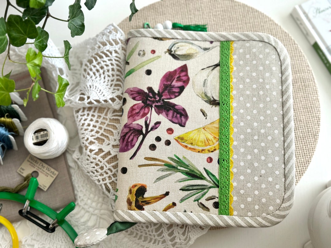 Project Folder Organizer for Embroidery Hoop Storage, Compact Travel ...