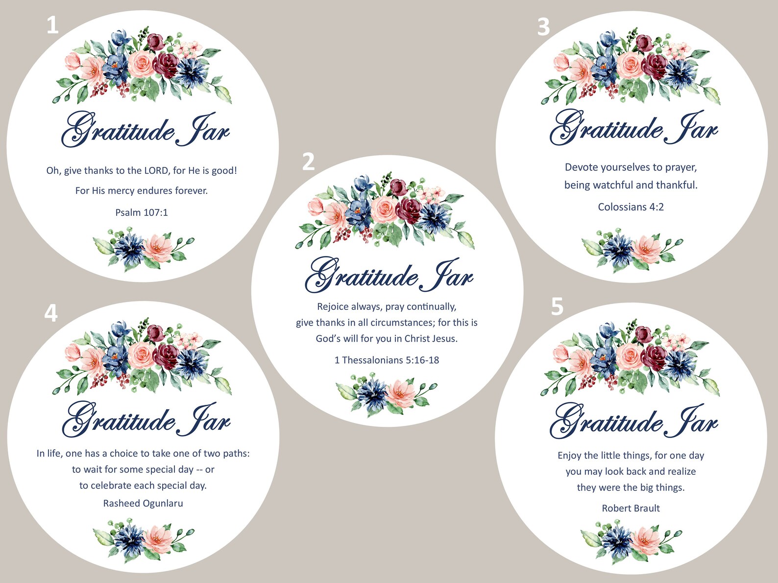 Gratitude Jar - Etsy