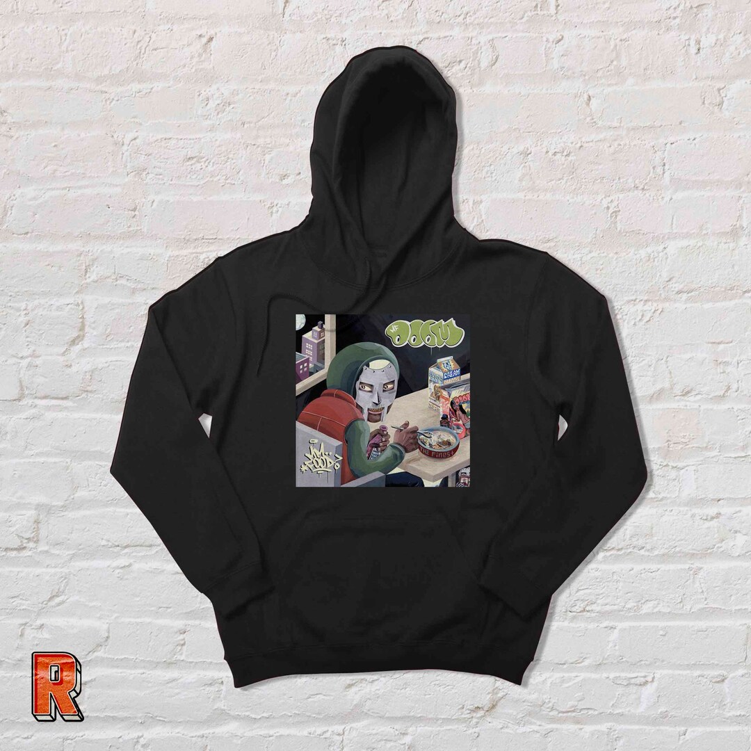 MF Doom Metal Mask Hoodie: Vintage Rapper Unisex Graphic Print - Etsy