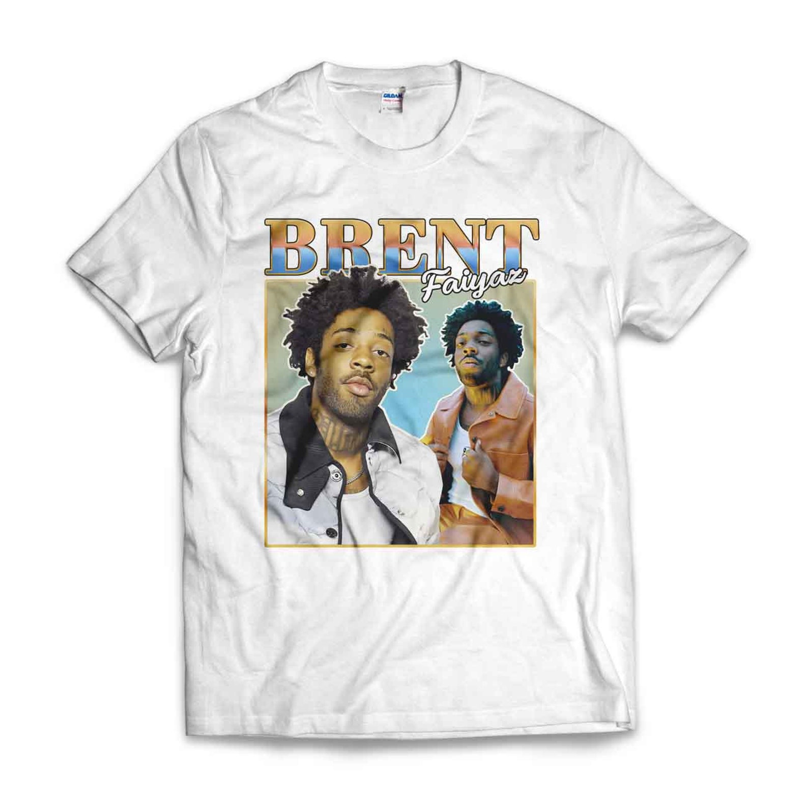 Brent Faiyaz T Shirt Brent Faiyaz Shirt Vintage 90s Hip Etsy