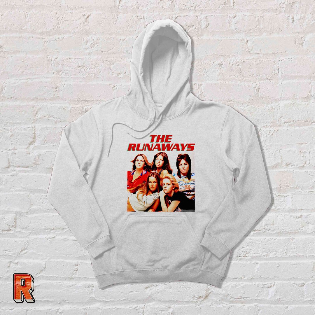The Runaways Vintage Hoodie American Rock Classic Band Unisex Clothing ...