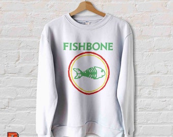 Fishbone Sweatshirt - Etsy