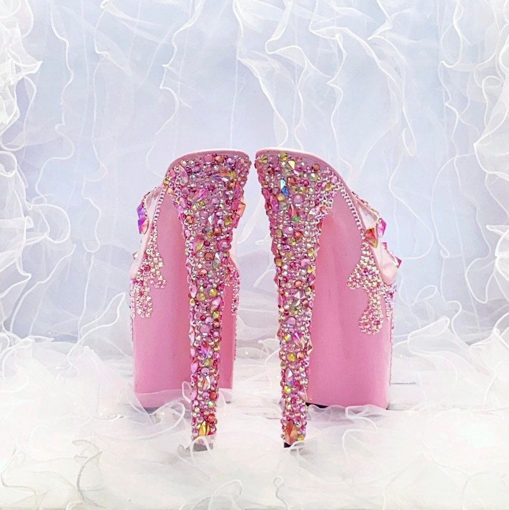 Icy Drip High Heels (bling) - Etsy