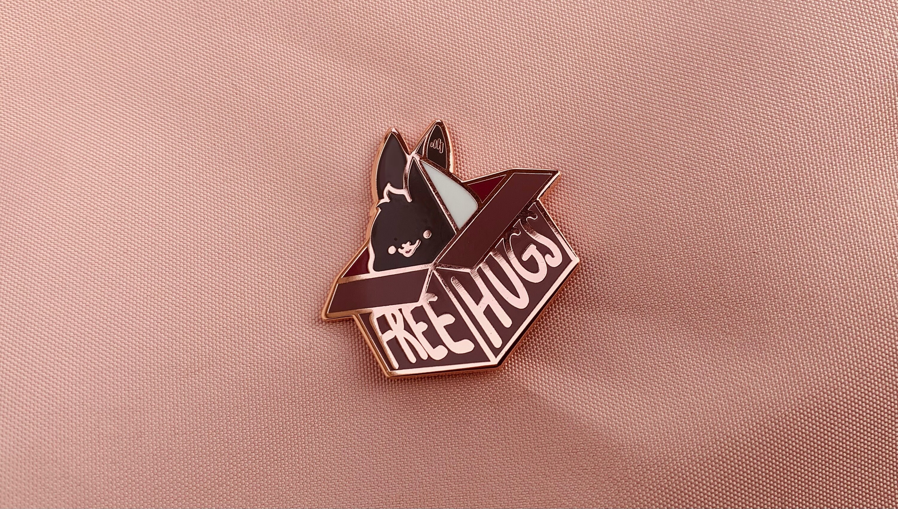 Original Hard Enamel Pin free Hugs | Etsy