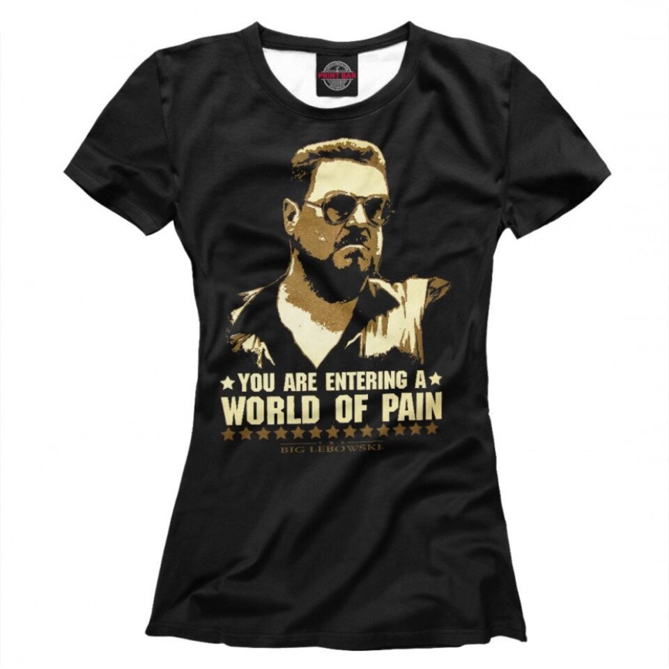 The Big Lebowski Walter Sobchak T-Shirt sold by Foreseeable Dew | SKU ...