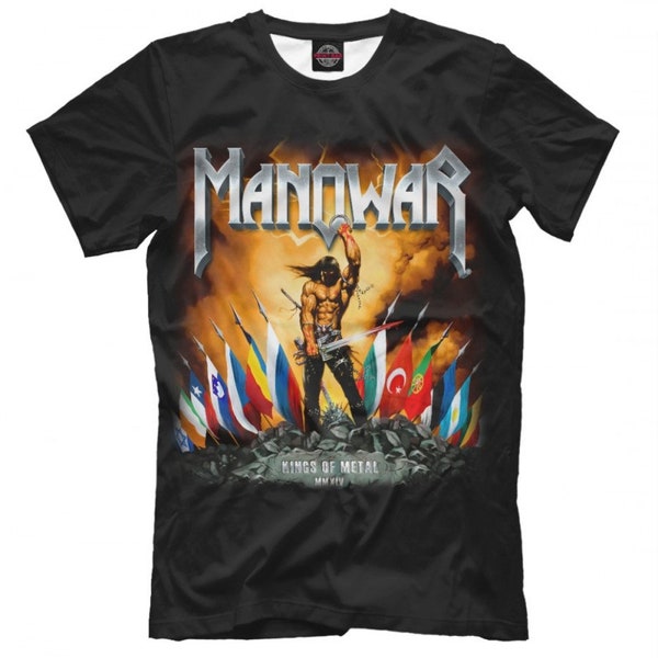Manowar Shirt - Etsy
