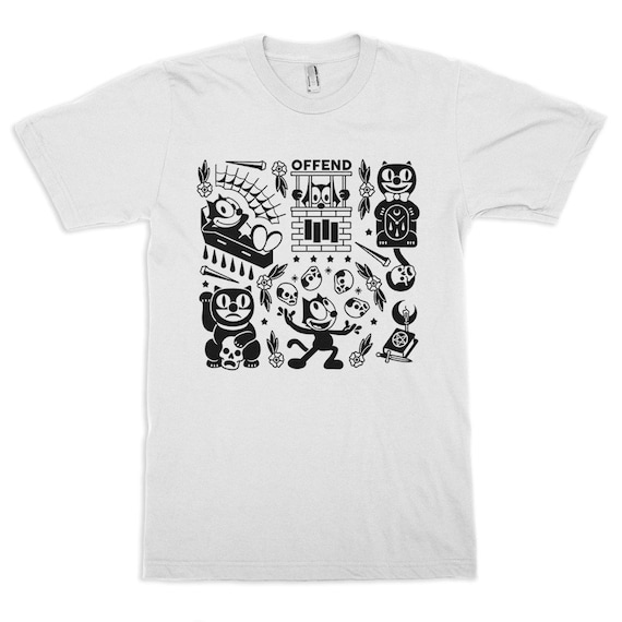 Felix the Cat Graphic T-shirt Men's Women's All Sizes - Etsy