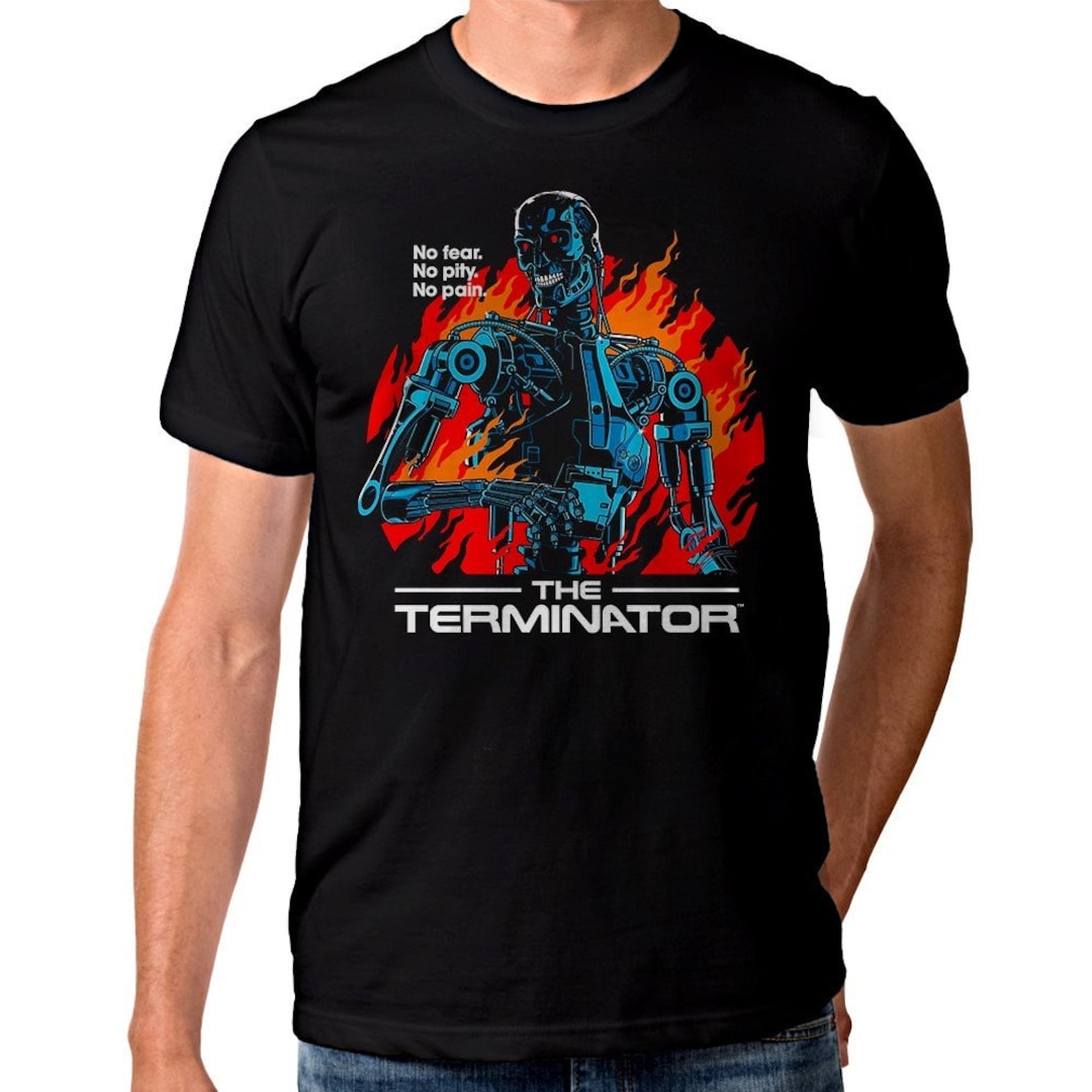 The Terminator Endoskeleton Art T-shirt, Men's Women's All Sizes (pfa ...