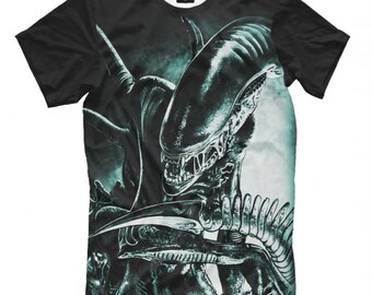 Alien Xenomorph Shirt | Etsy