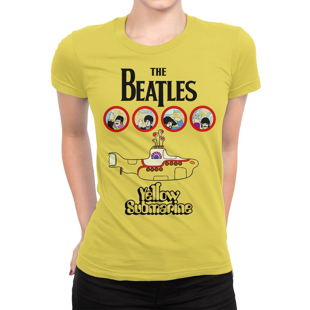 The Beatles Yellow Submarine T-shirt, Rock Tee, Men's The Beatles Yellow Submarine T-shirt, Rock Tee, Men's