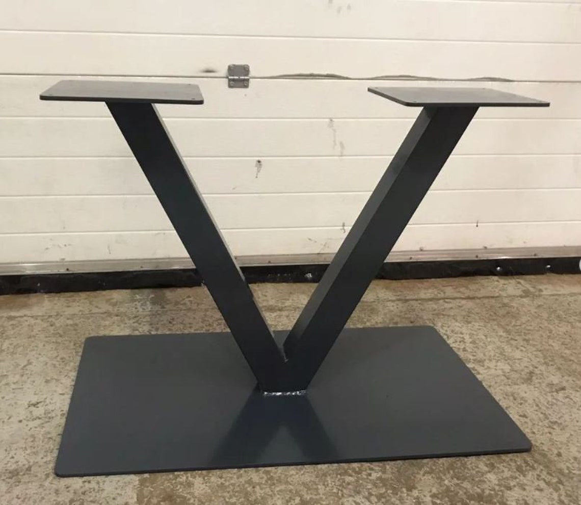 V Leg Table Legs Frame - Etsy UK