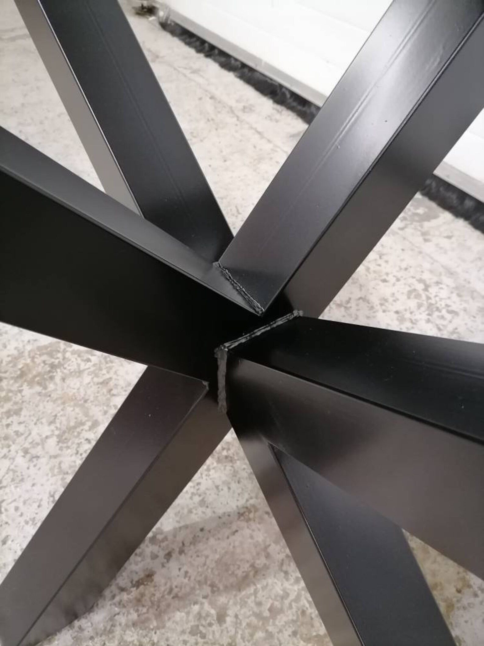Star Spider Table Legs: Industrial Steel Dining Table Frame - Etsy UK