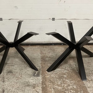 Prism Table Legs Frame - Spider Leg - Dining Table Legs - Etsy UK
