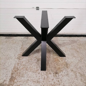 Star Spider Table Legs: Industrial Steel Dining Table Frame - Etsy UK