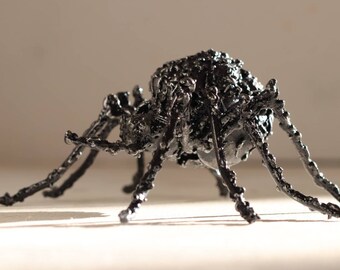 Metal Spider Sculpture | Etsy