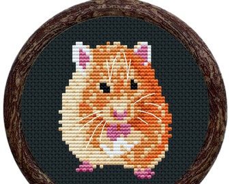 Hamster Cross Stitch Pattern - Etsy
