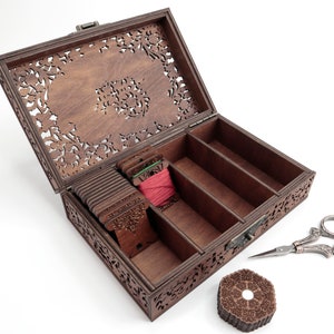 Embroidery Box for the Road. for Embroidery on the Road. Holds - Etsy