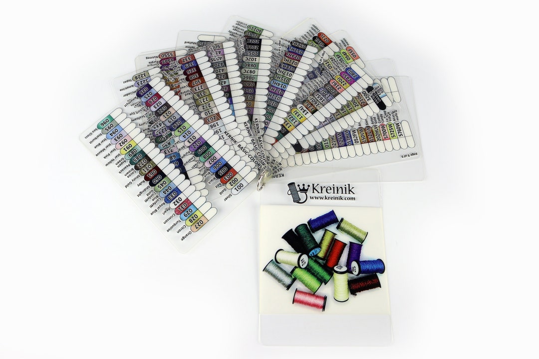 Kreinik Thread Inventory. Thread Chart. the Perpetual Inventory Table ...