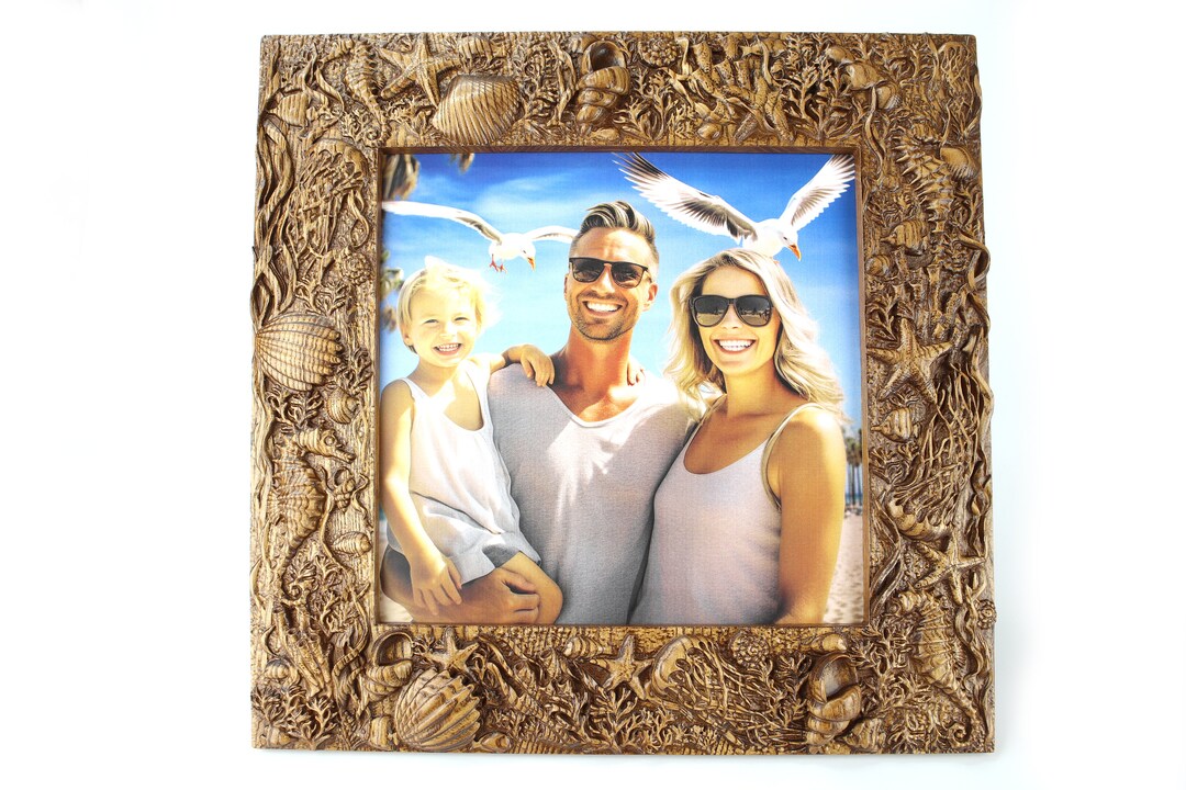Marine Theme / Mirror Frame / Photo Frame / Custom Size - Etsy