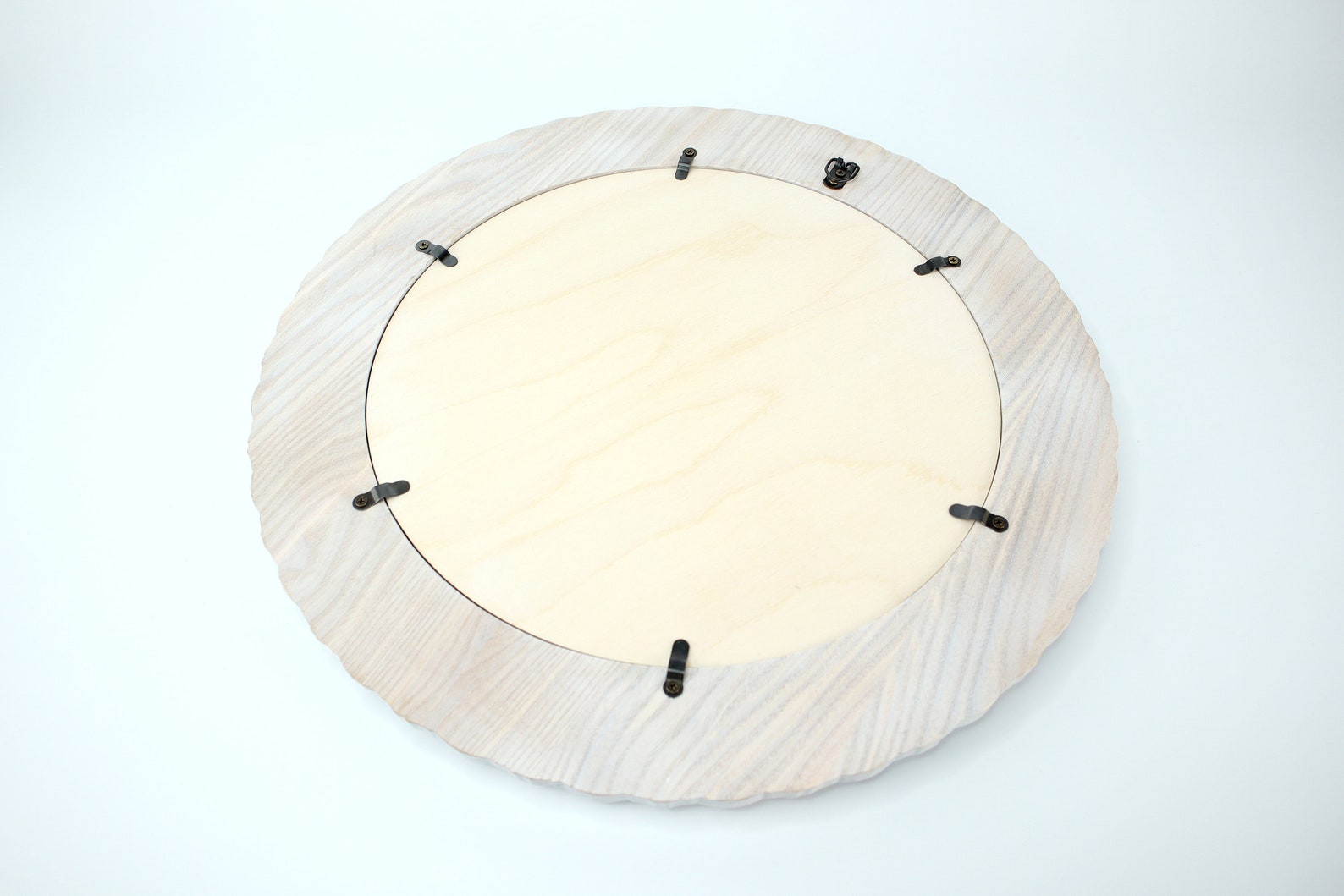Wooden Round Frame. Wedding Photo Frame. Mirror Frame. Custom Size ...