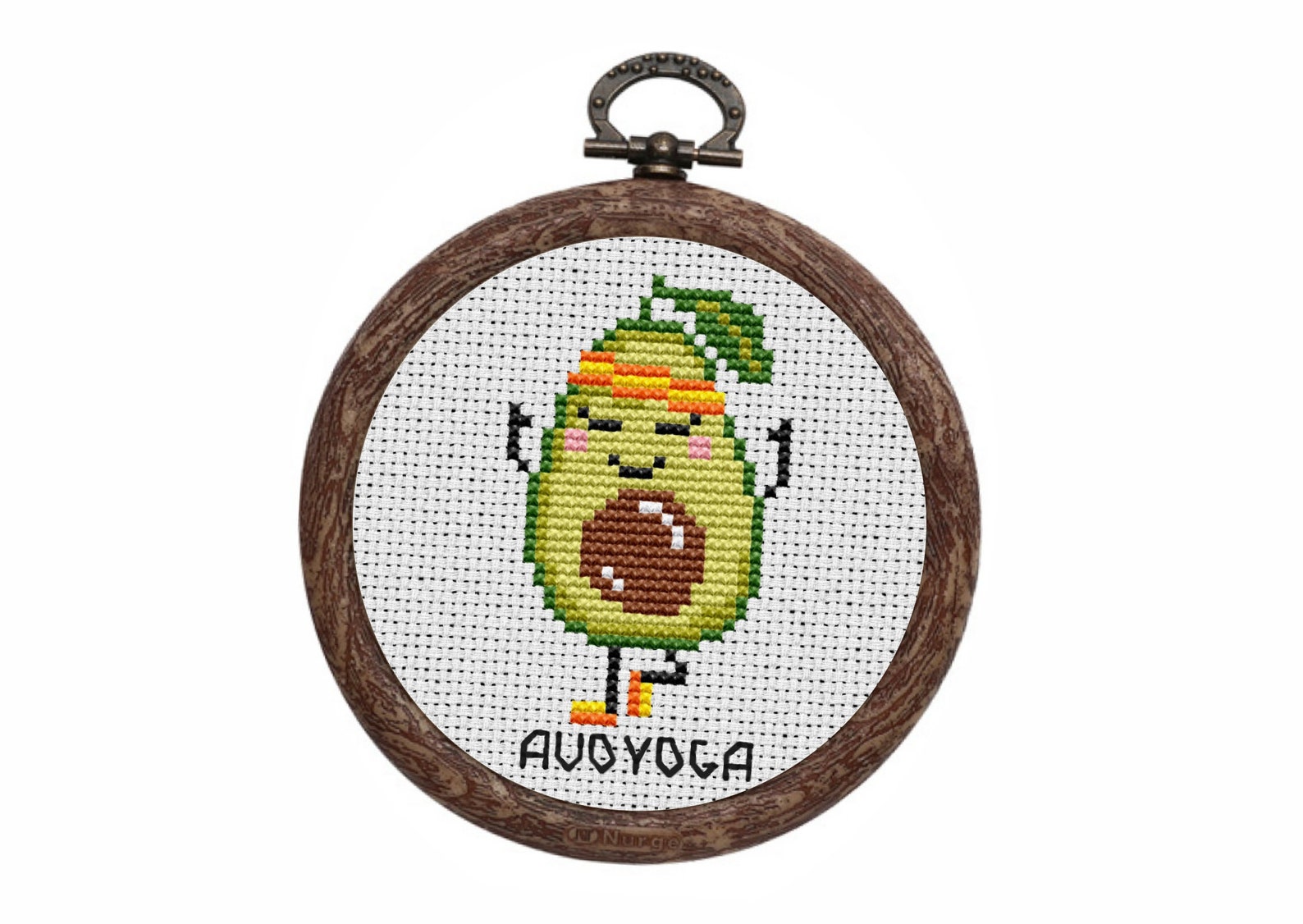 Avocado Funny Little Avocado Cross Stitch Pattern Instant - Etsy