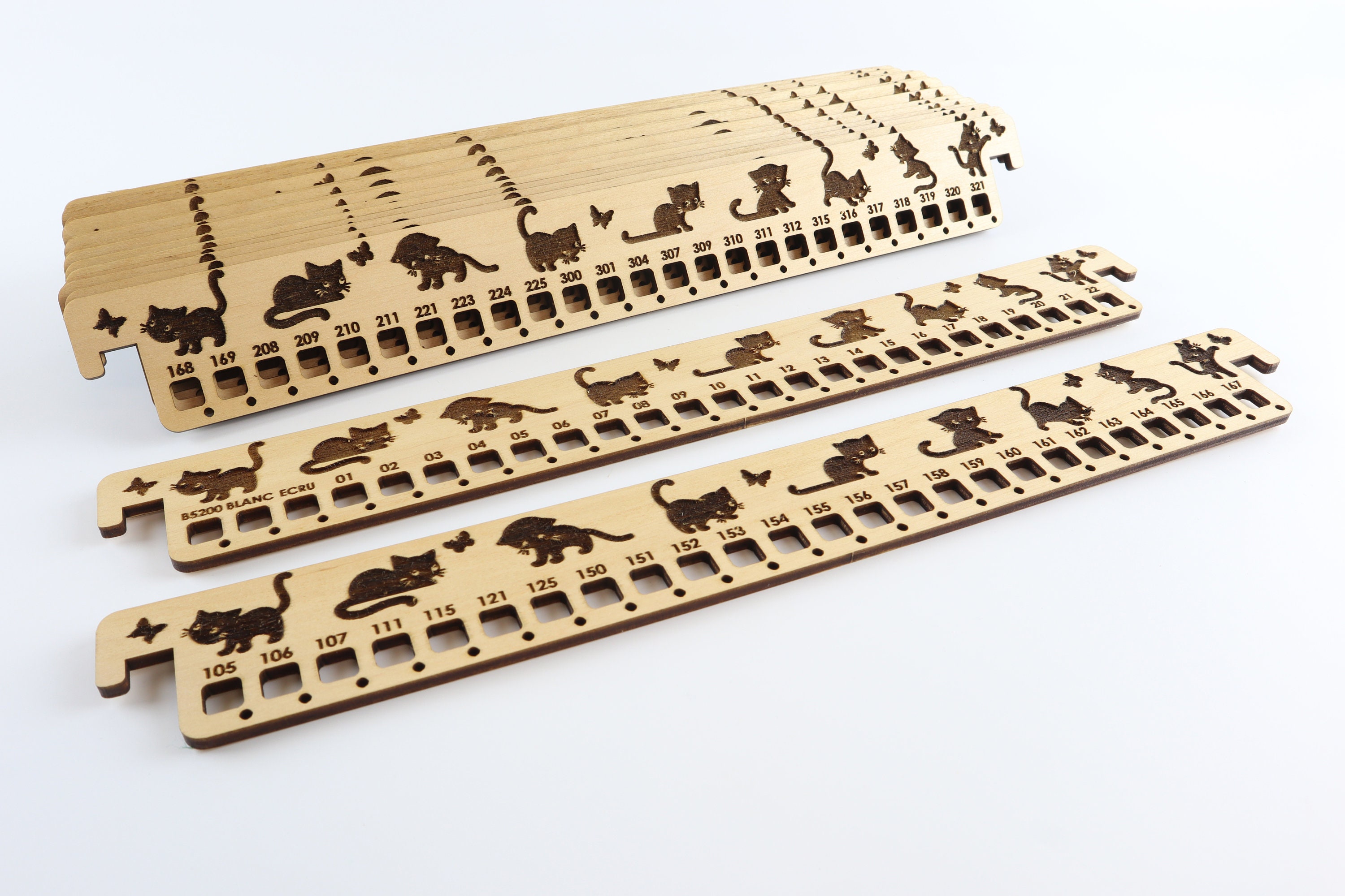 Wooden Hanging File Thread Organizer Thread Organizer for | Etsy