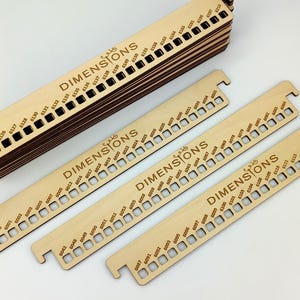 Wooden Hanging File Dimensions Floss. Thread Organizer. Dimensions ...