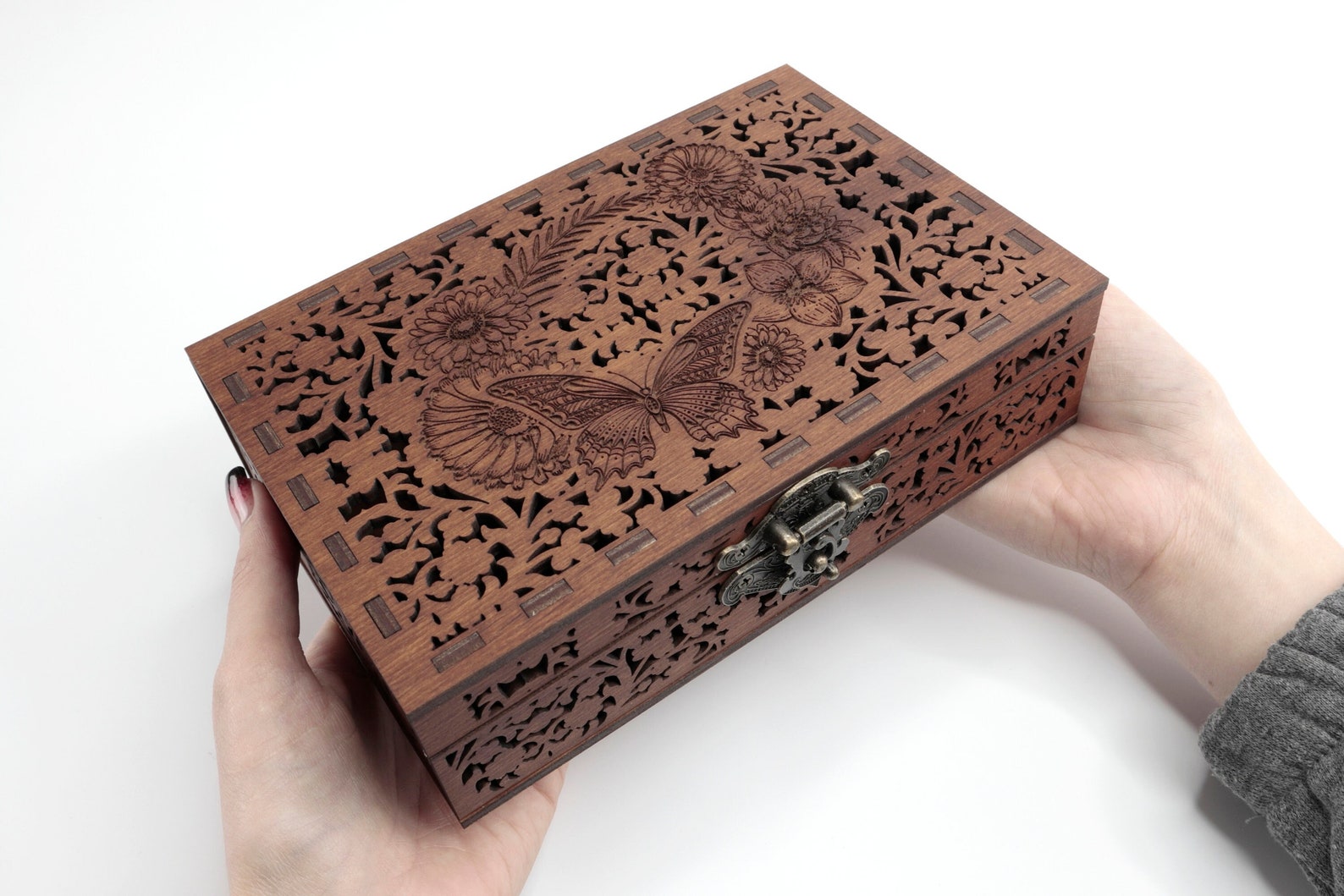 Embroidery Box for the Road. for Embroidery on the Road. Holds up to 40 ...