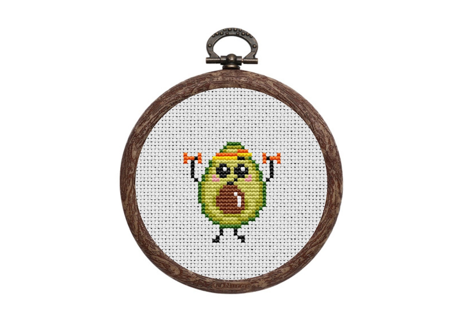 Avocado Funny Little Avocado Cross Stitch Pattern Instant - Etsy