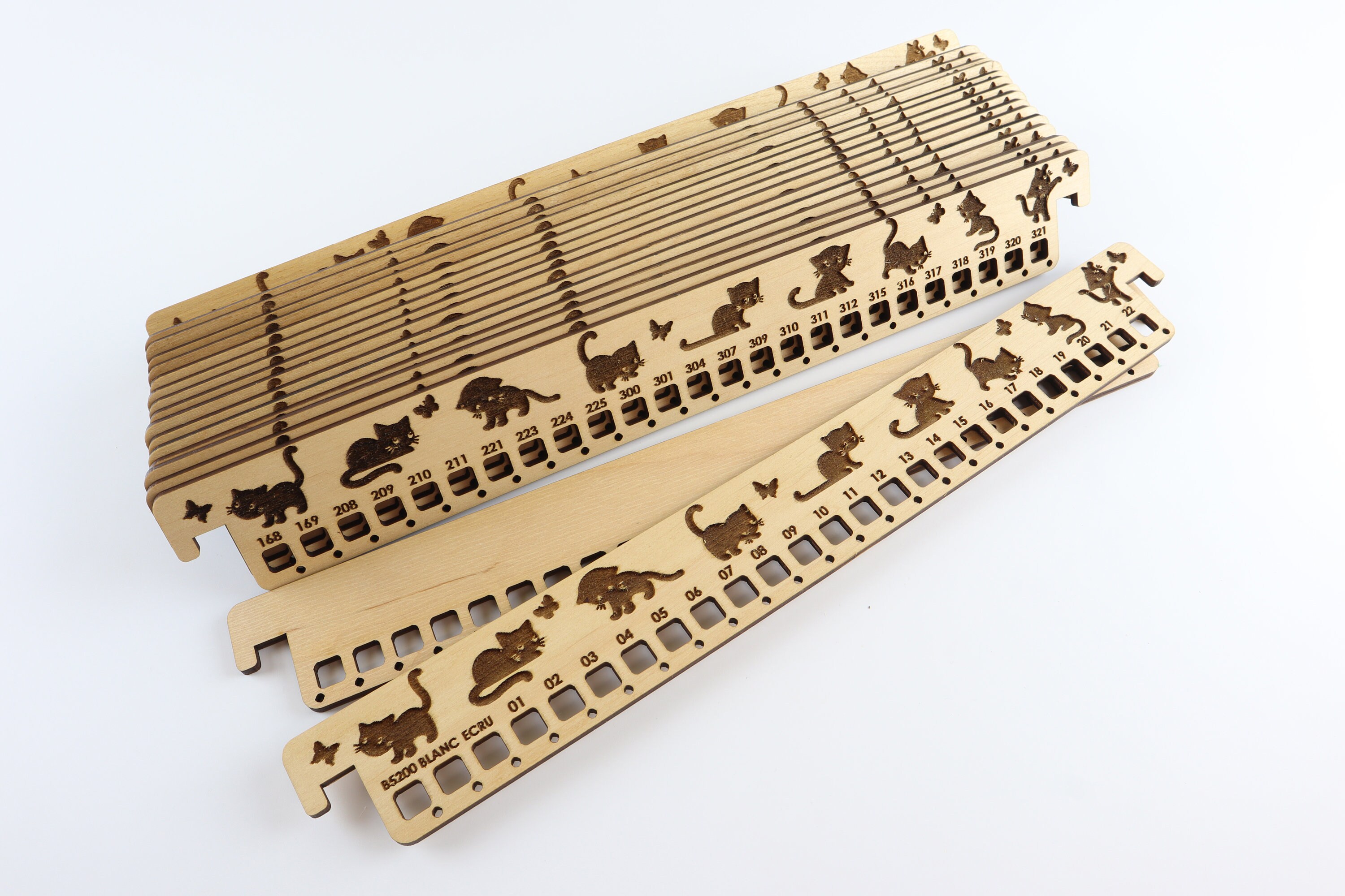 Wooden Hanging File Thread Organizer Thread Organizer for | Etsy