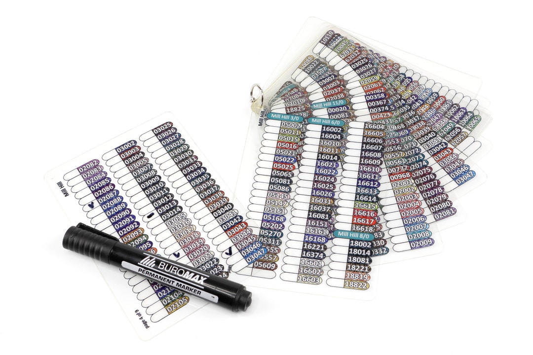 Inventory Mill Hill Beads. Thread Chart. the Perpetual Inventory Table ...