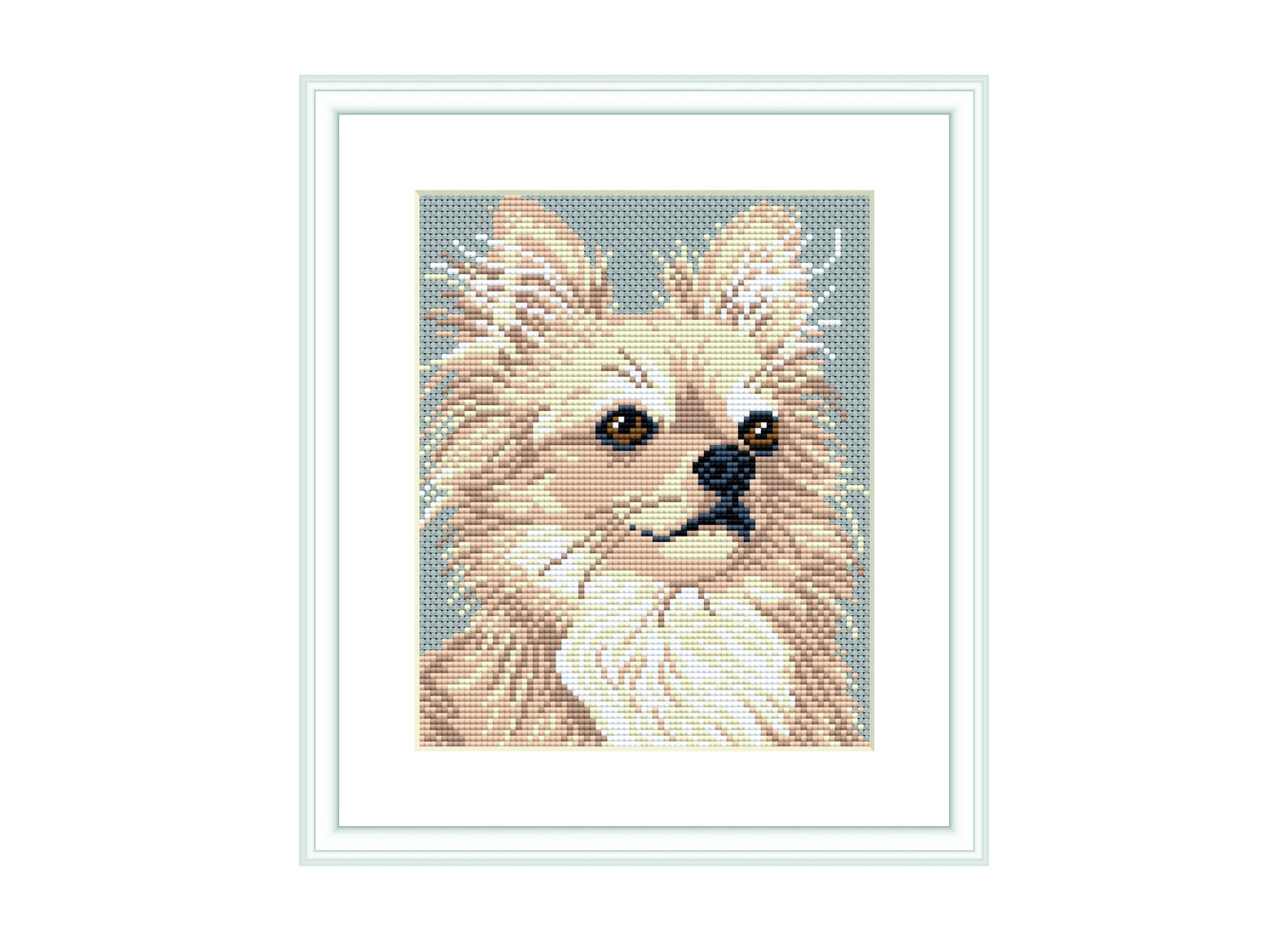 Chihuahua Cute Cross Stitch Pattern / Dog Portrait / Instant Digital ...