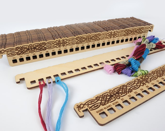 Wooden Hanging File Thread Organizer Thread Organizer for | Etsy