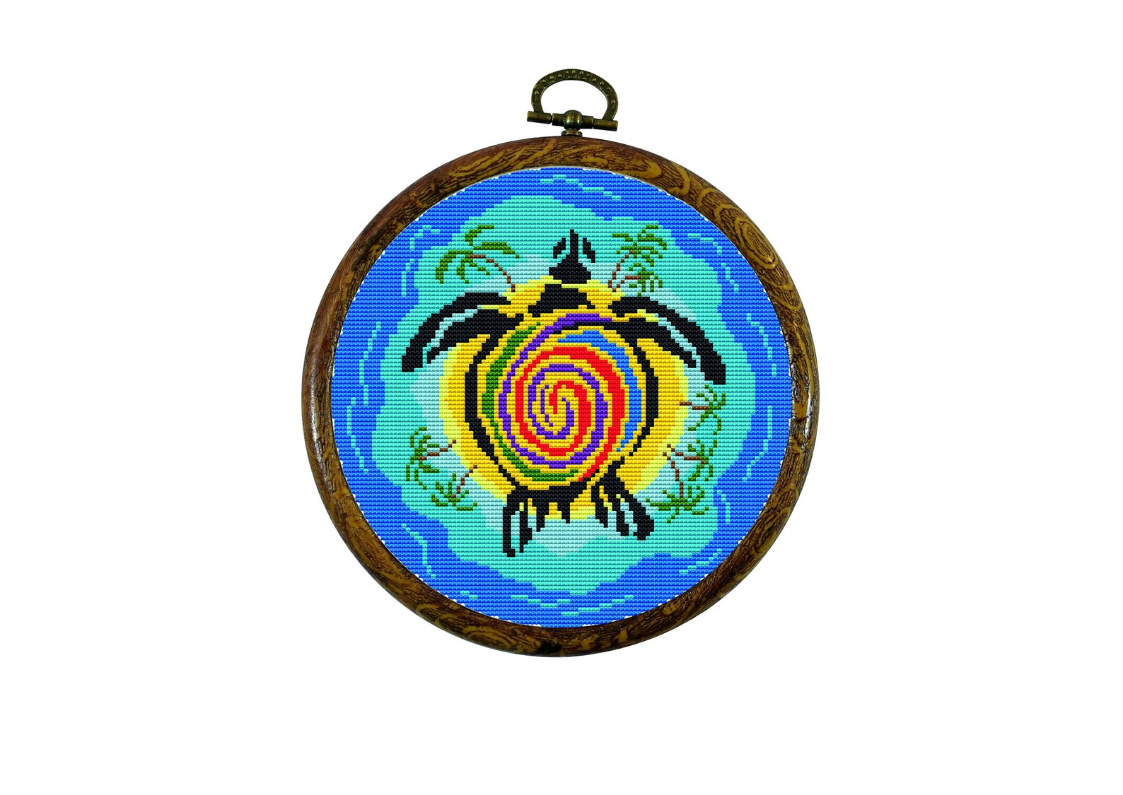 Turtle Cross Stitch Pattern Turtle Pattern Sea Animal - Etsy