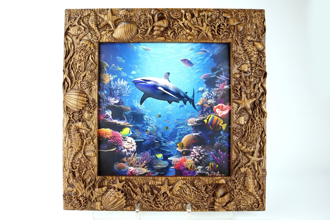 Marine Theme / Mirror Frame / Photo Frame / Custom Size - Etsy