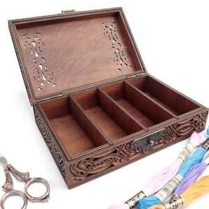 Embroidery Box for the Road. for Embroidery on the Road. Holds up to 40 ...
