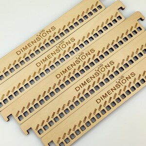 Wooden Hanging File Dimensions Floss. Thread Organizer. Dimensions ...