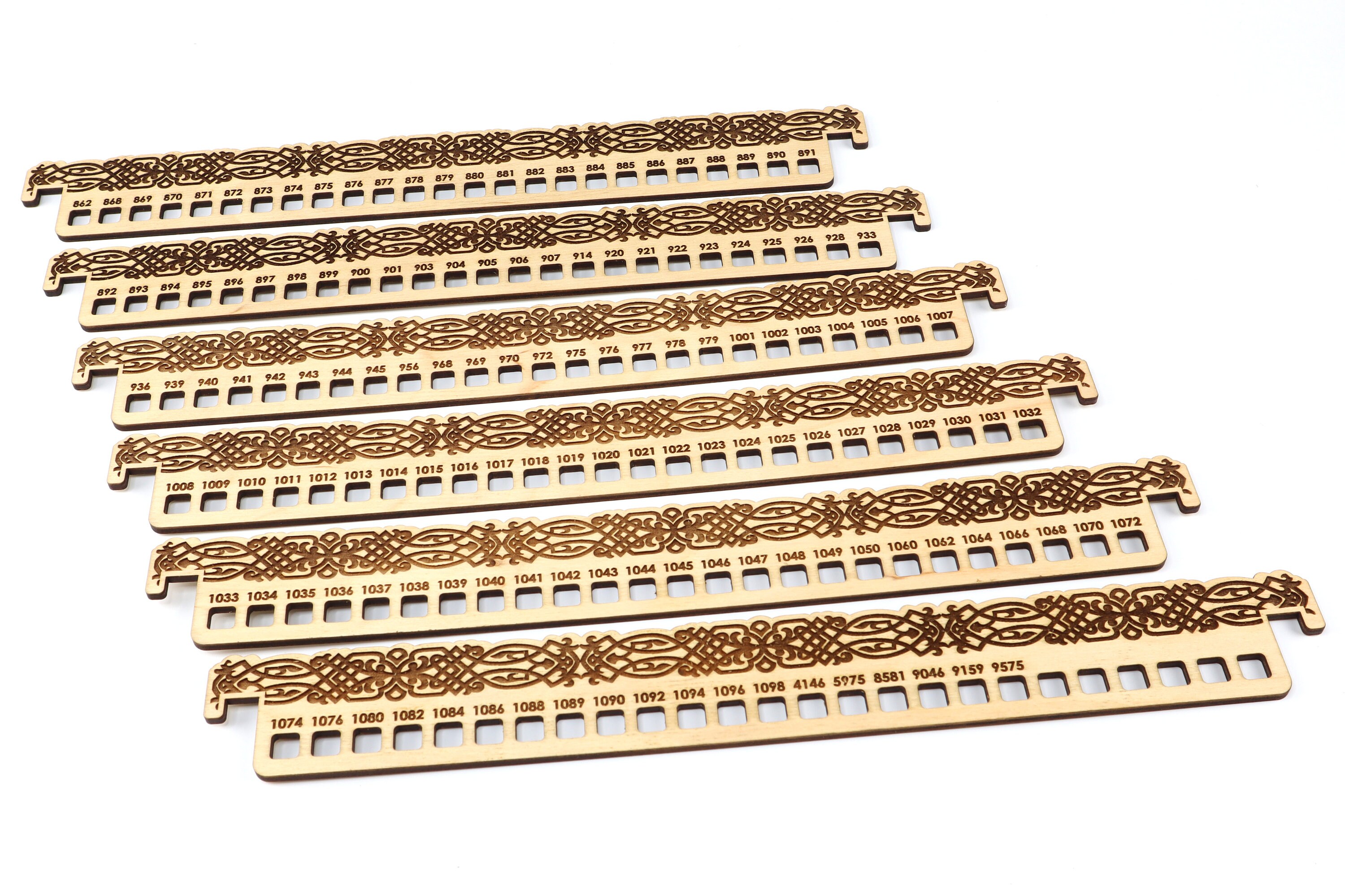 Anchor Floss / Wooden Hanging File Thread Organizer / Anchor - Etsy