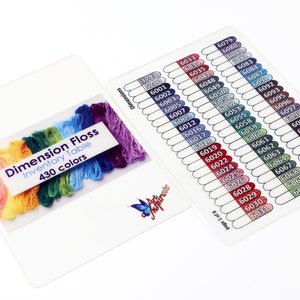 Floss Inventory Dimensions. Thread Chart. the Perpetual Inventory Table ...