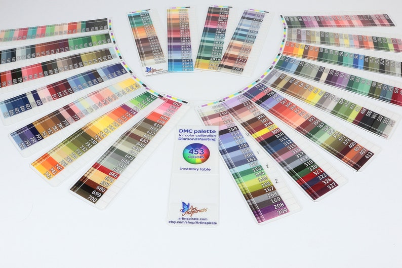 Inventory Table Color for Diamond Painting. the Perpetual - Etsy