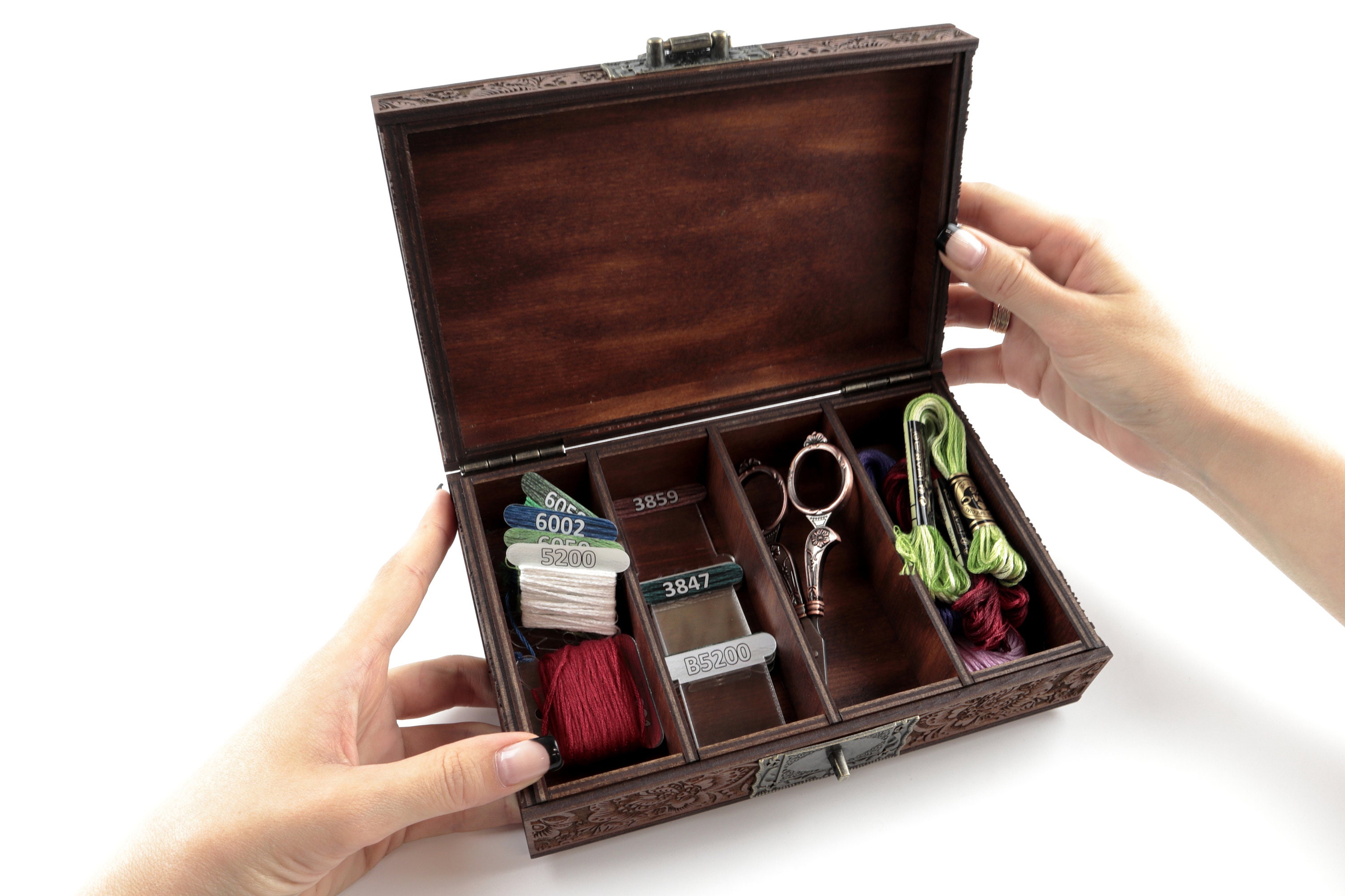 Embroidery Box for the Road. for Embroidery on the Road. Holds - Etsy