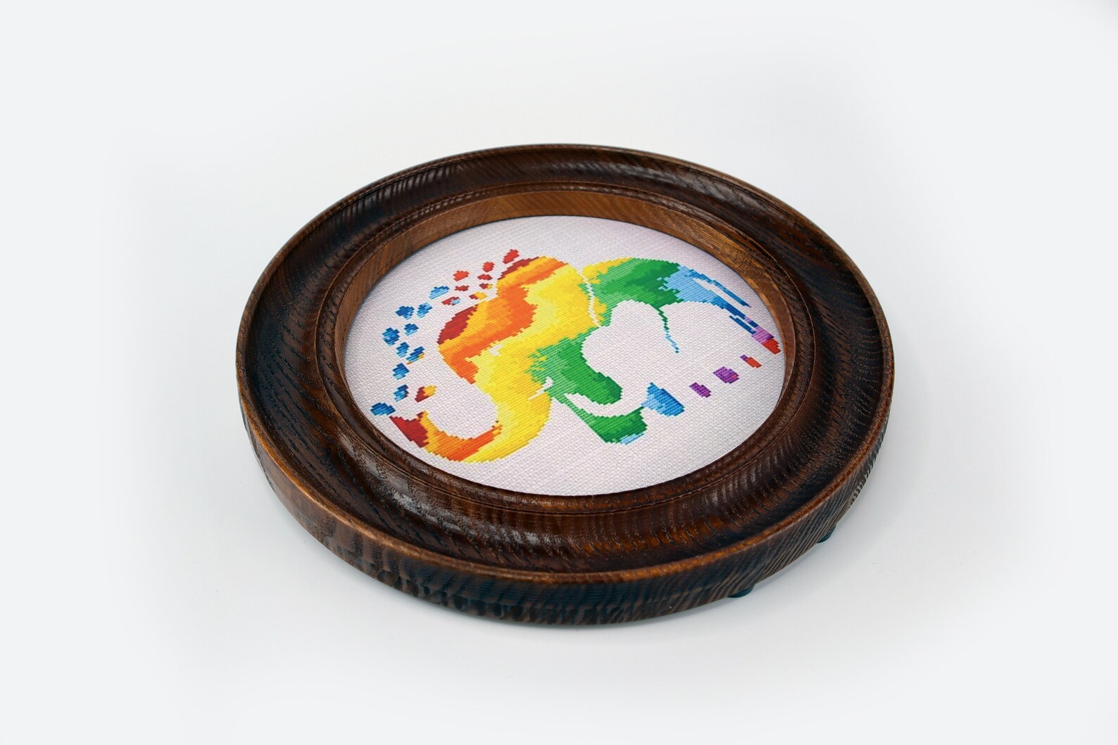Wooden Round Frame. Custom Size. Frame for Embroidery. Photo Frame - Etsy