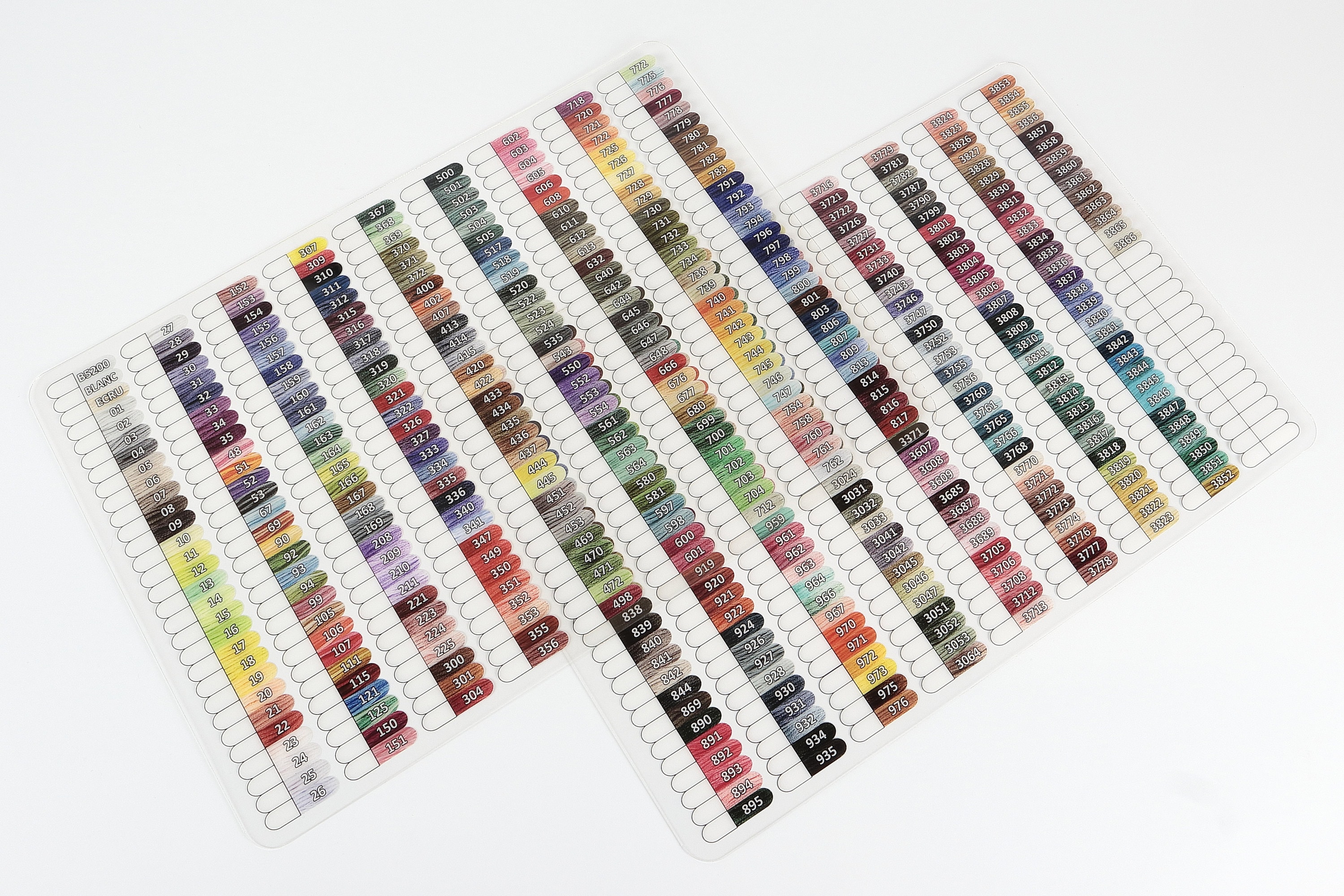 Full Set DMC Plastic Bobbins . All Series DMC Printed Bobbins. - Etsy