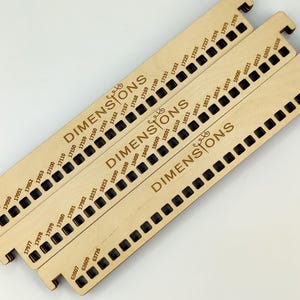 Wooden Hanging File Dimensions Floss. Thread Organizer. Dimensions ...