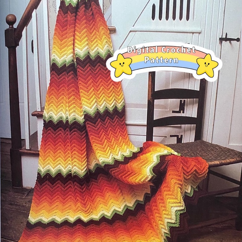 Afghan Bedspread - Etsy
