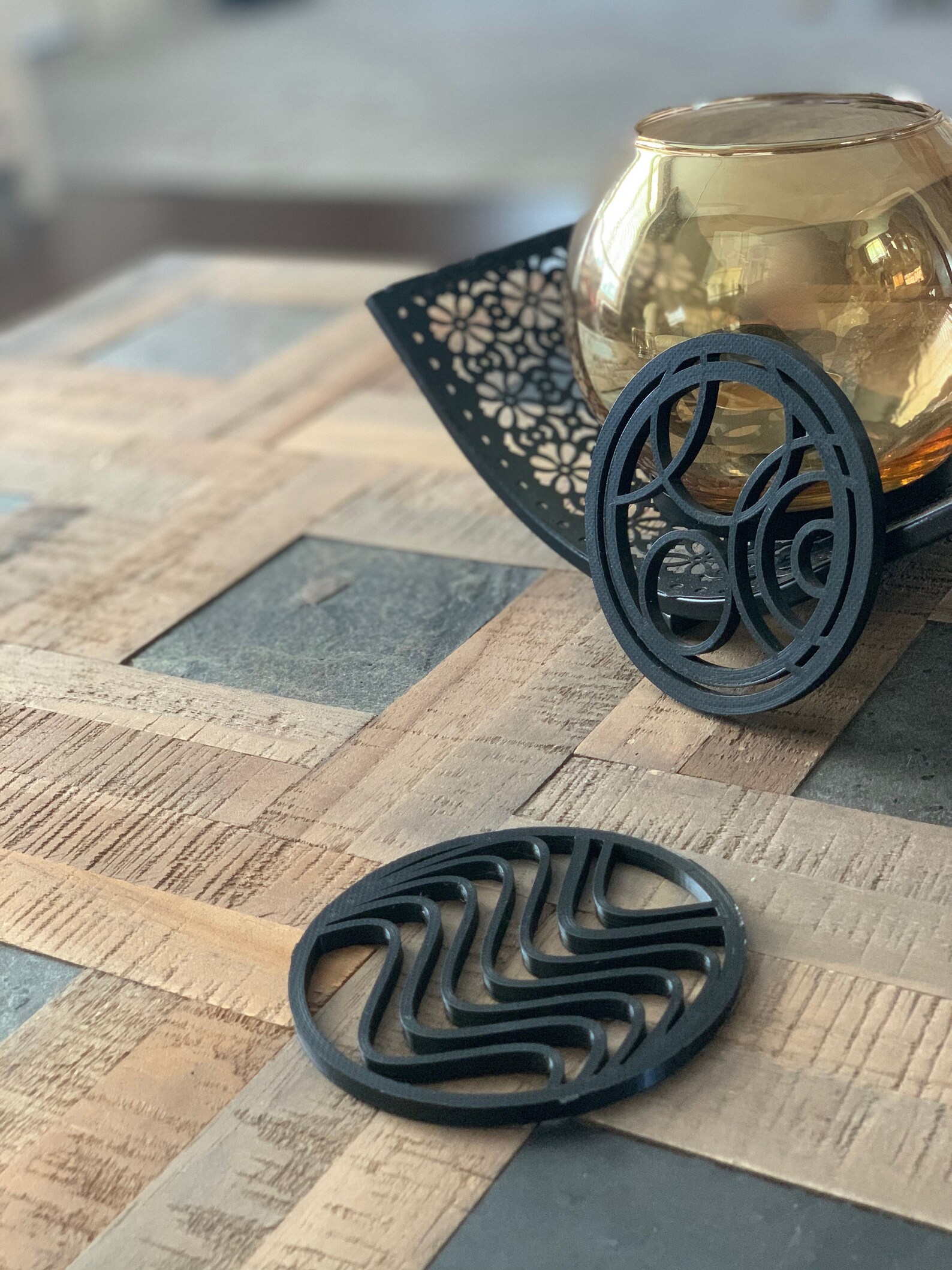 3D Printed Coasters Honeycomb and Many More Designs Pack - Etsy Canada