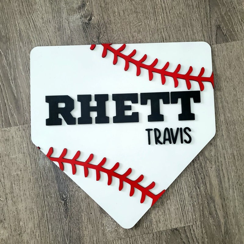 Baseball Dugout Sign - Etsy