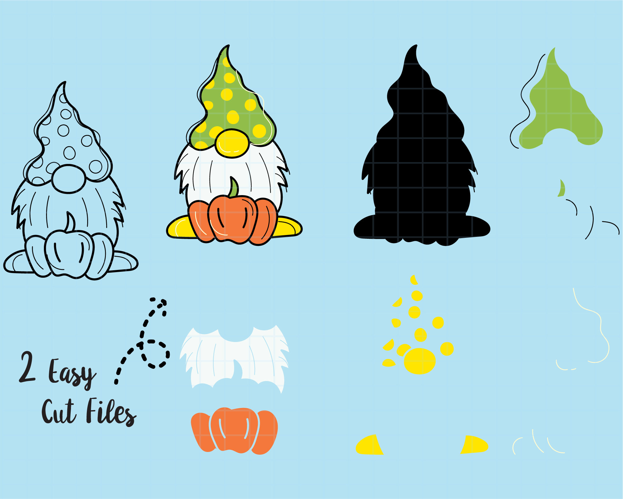 Fall Gnome SVG, Fall PNG, Gnome Clipart, Fall Gnome Cut Files, Gnome ...