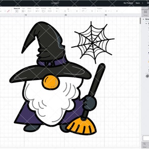 Halloween Gnome SVG, Dxf, Gift Clipart, Halloween Sublimation ...